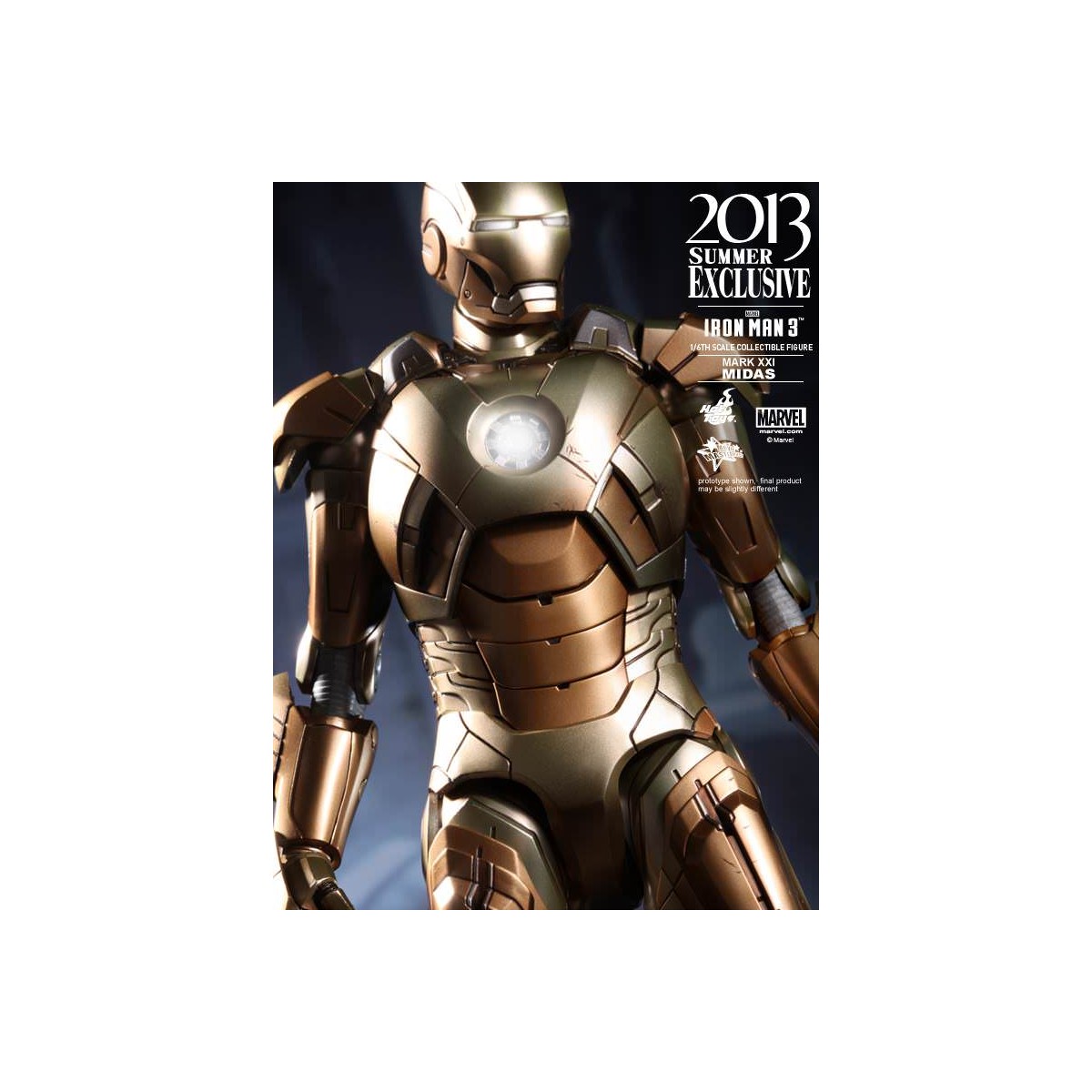 Hot Toys MMS 208 Iron Man 3 – Mark XXI Midas Armor