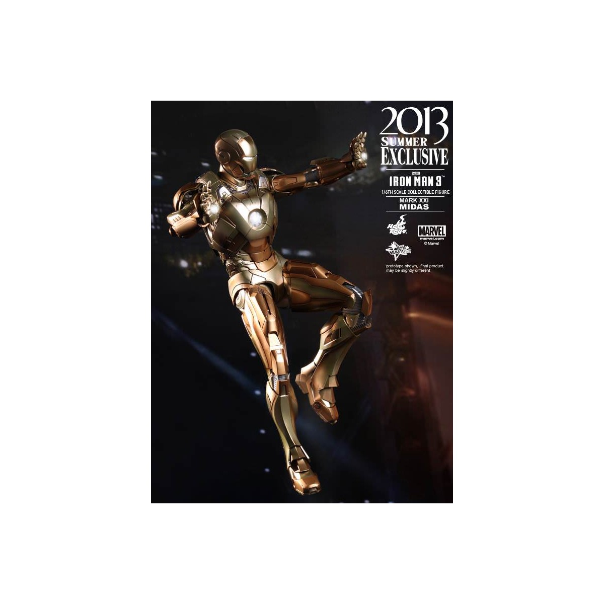 Hot Toys MMS 208 Iron Man 3 – Mark XXI Midas Armor