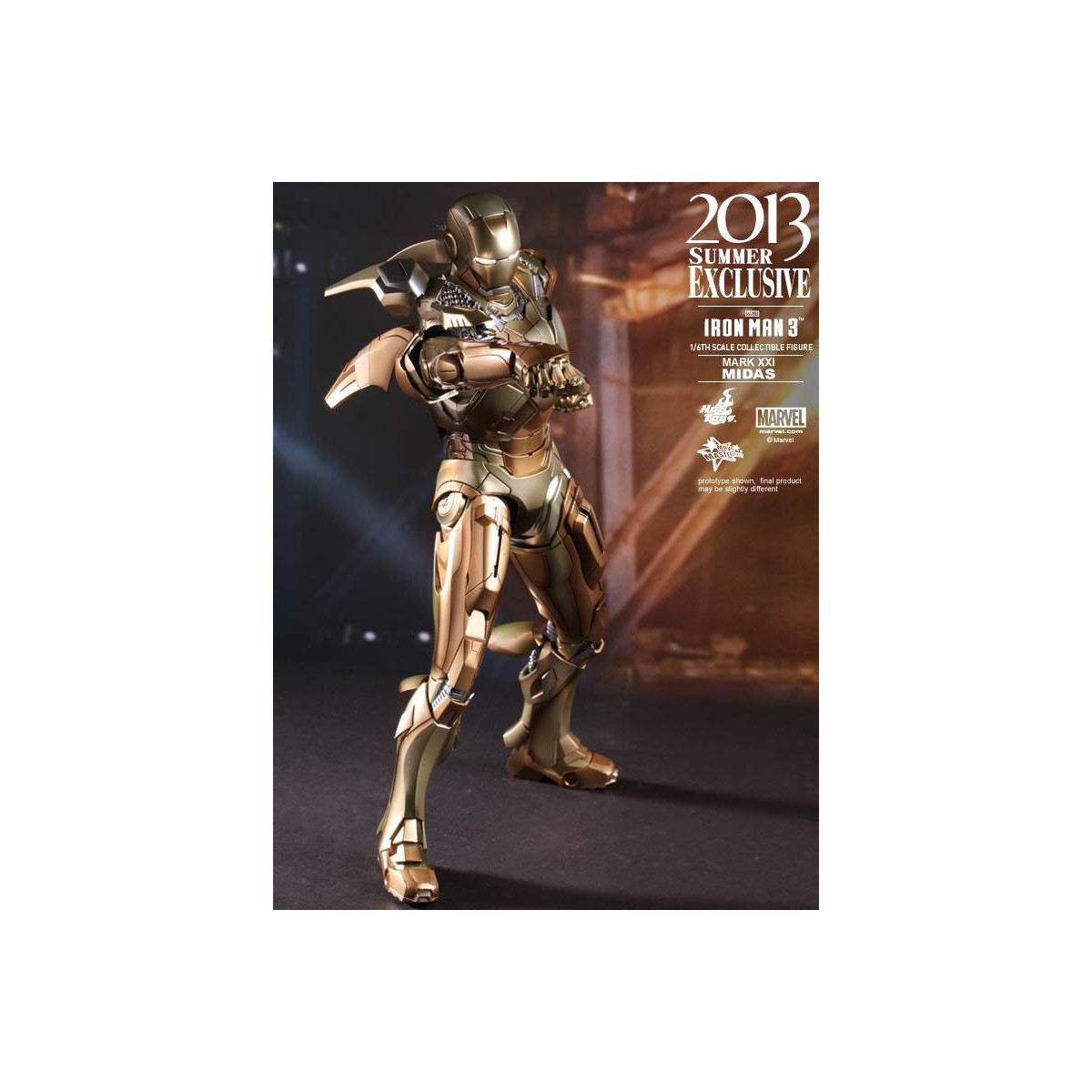 Hot Toys MMS 208 Iron Man 3 – Mark XXI Midas Armor
