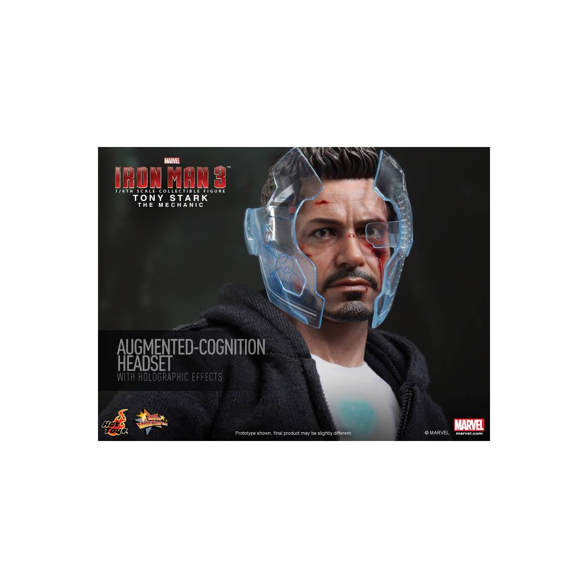Hot Toys MMS 209 Iron Man 3 – Tony Stark The Mechanic