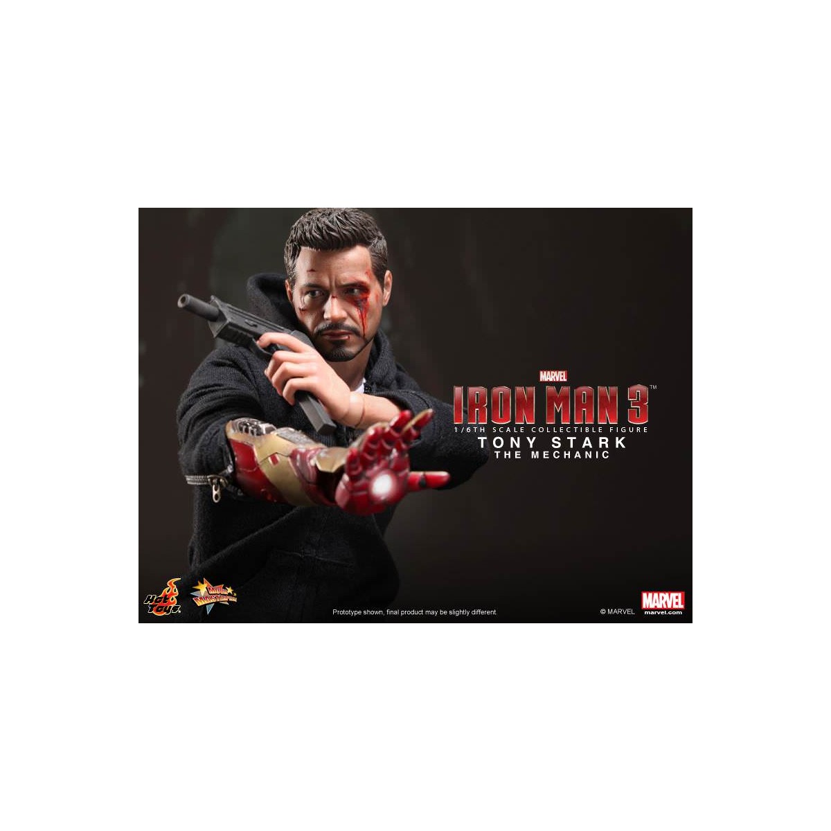 Hot Toys MMS 209 Iron Man 3 – Tony Stark The Mechanic