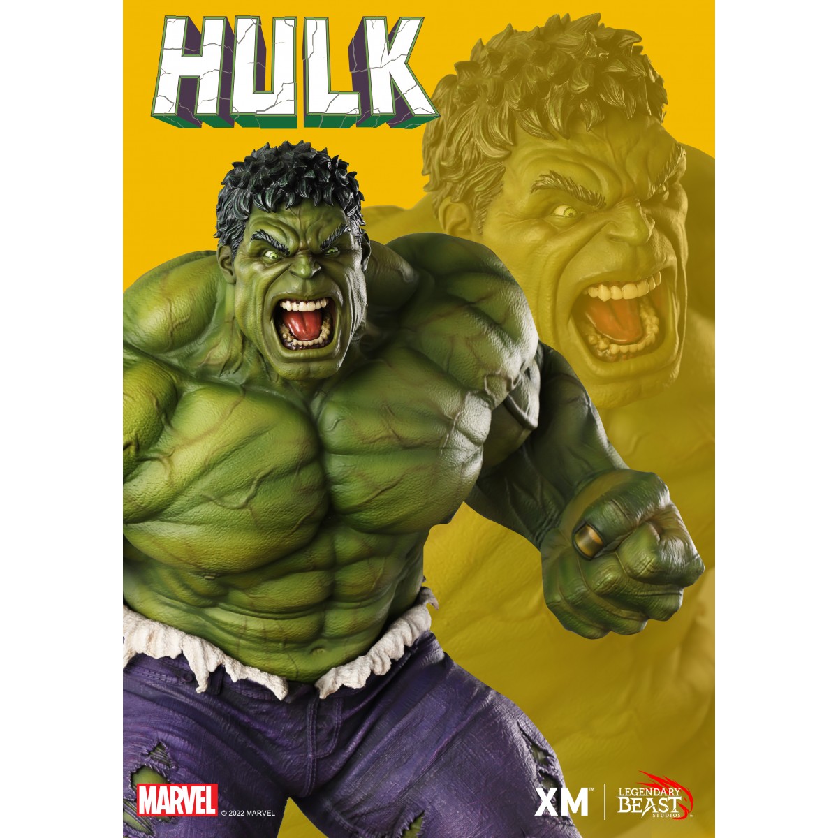 XM Studios The Incredible Hulk: Modern Enraged Version 3rd Scale